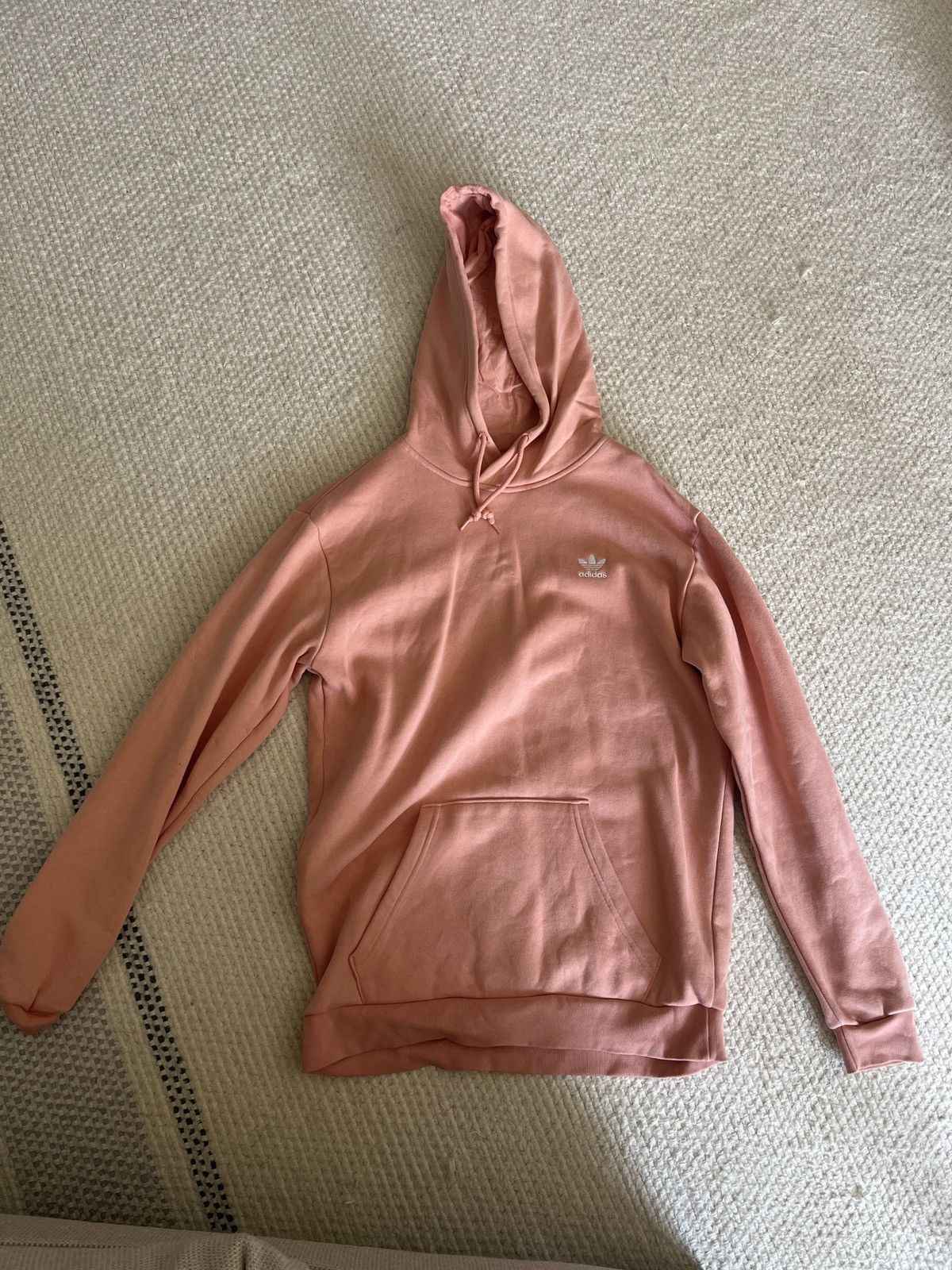 Adidas Peach Adidas Hoodie | Grailed