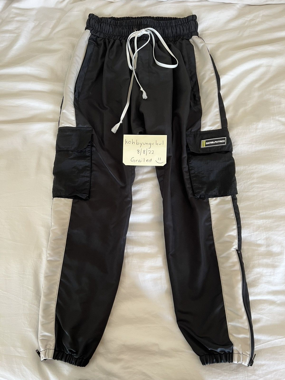 Daniel Patrick Cargo Parachute Track Pants | Grailed