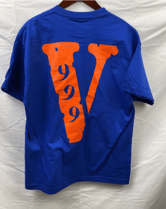 Vlone L vlone 999 juice wrld blue | Grailed
