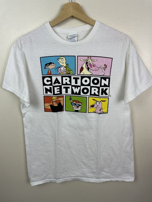 Vintage Cartoon Network Promo Shirt Medium TV Show Anime Logo | Grailed
