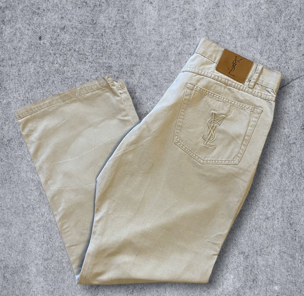 Vintage × Yves Saint Laurent Vintage Yves Saint Laurent YSL pants ...