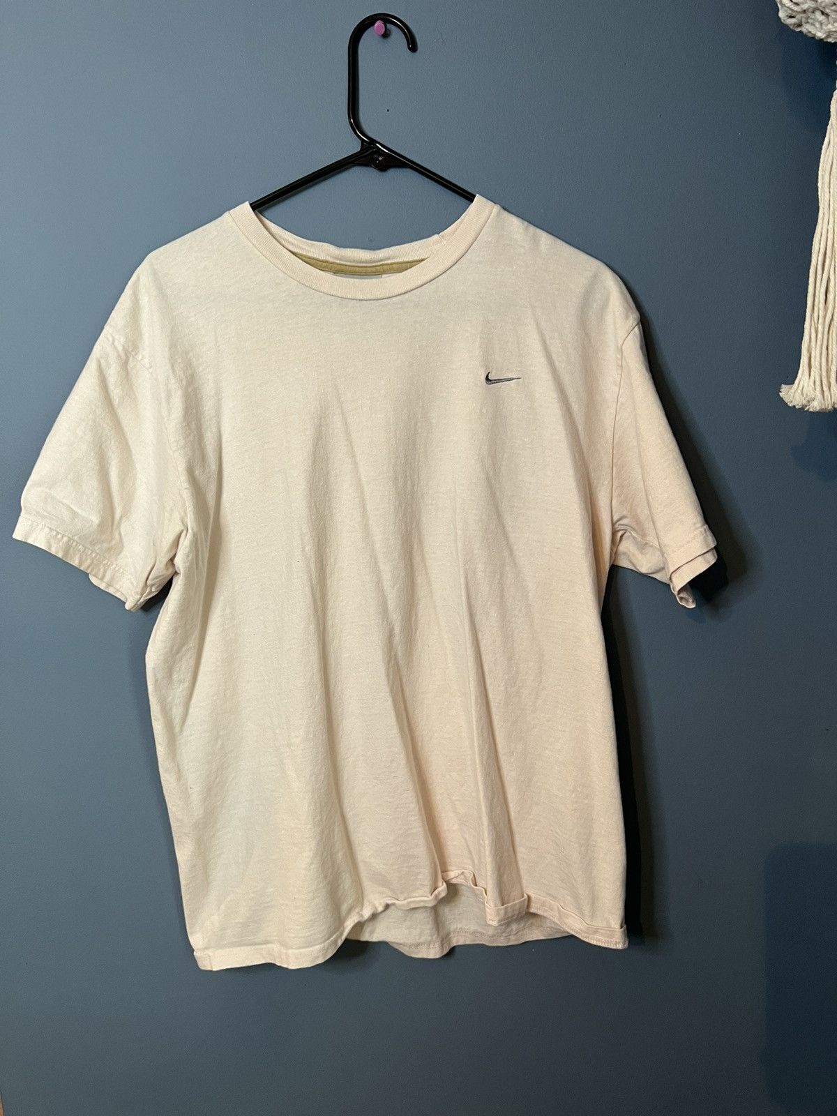 Nike Y2K sliver tag pink Nike tee | Grailed