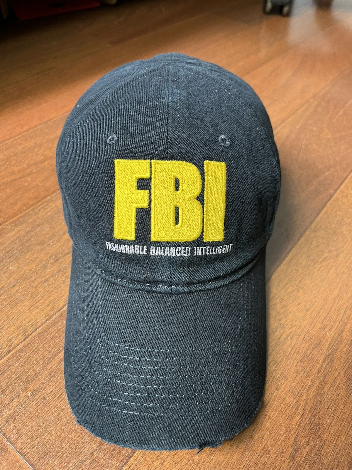 Balenciaga BALENCIAGA FBI HAT | Grailed
