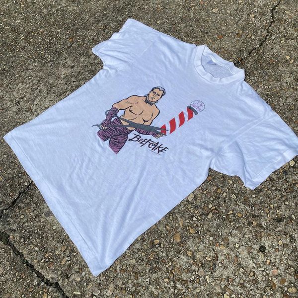 Vintage Rare Vintage WWF Brutus the Barber Beefcake T-Shirt | Grailed