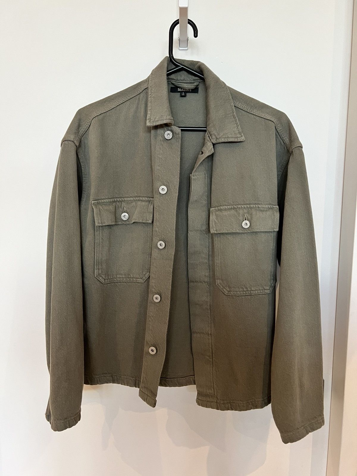 Yeezy Season Season 6 Workwear Jacket in Sage | Grailed