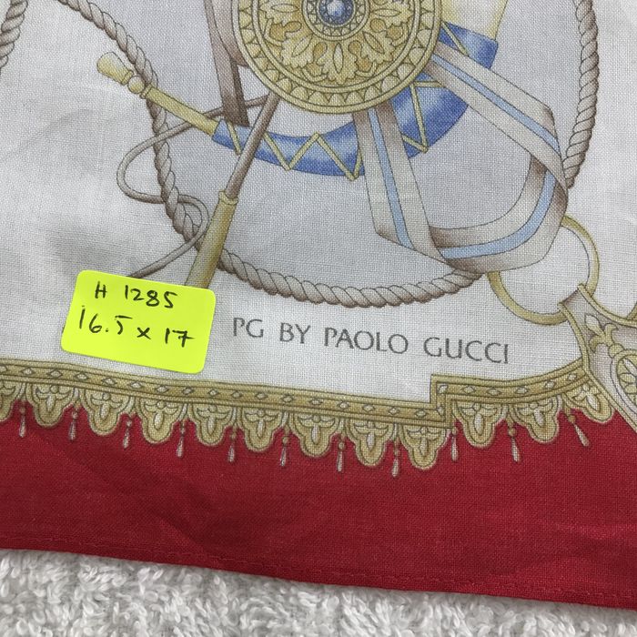 Paolo Gucci Paolo Gucci Bandana/ Handkerchief / Neckerchief | Grailed