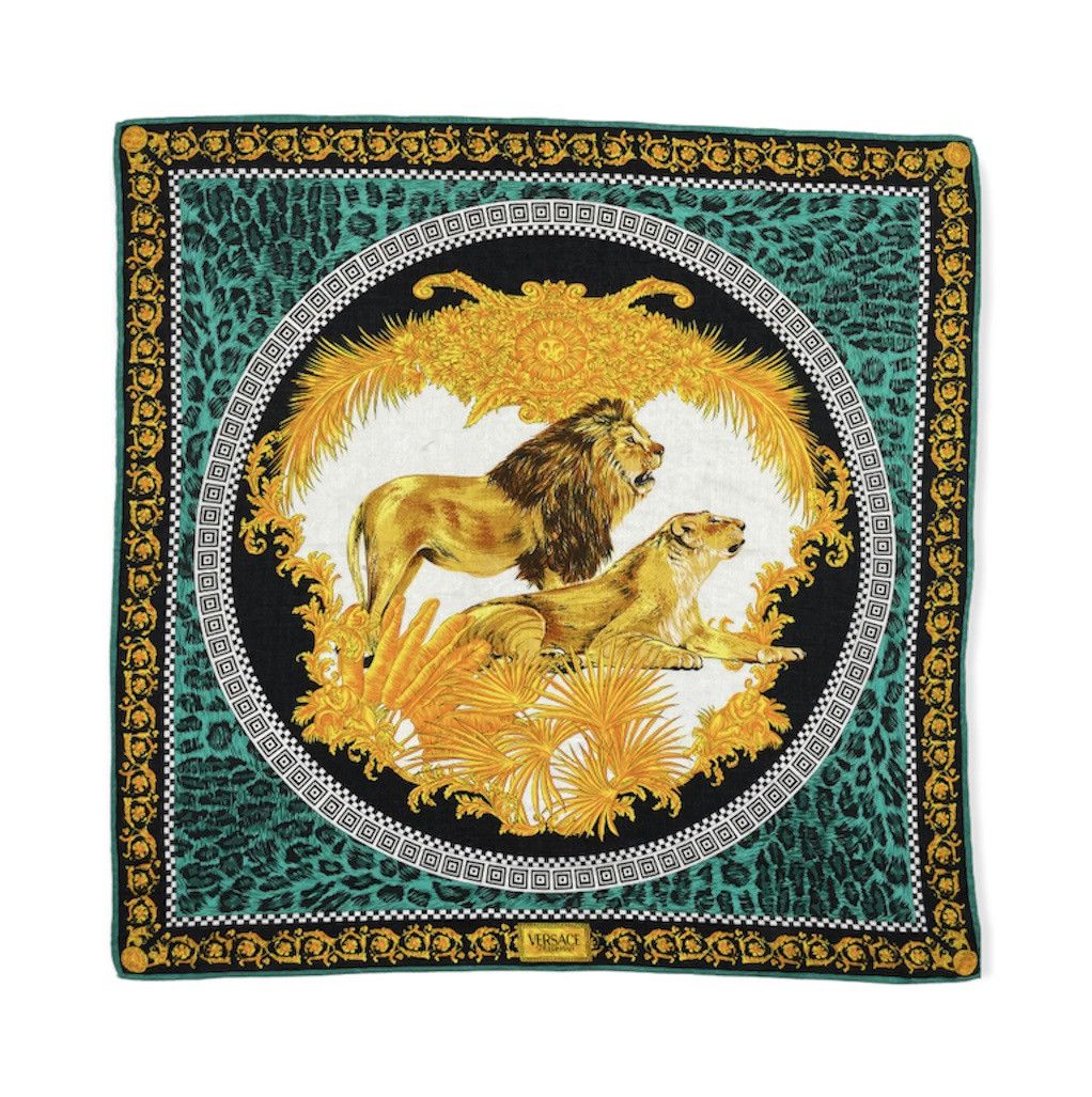 Vintage VERSACE BANDANNA HANDKERCHIEF NECKERCHIEF - HC 0521 | Grailed