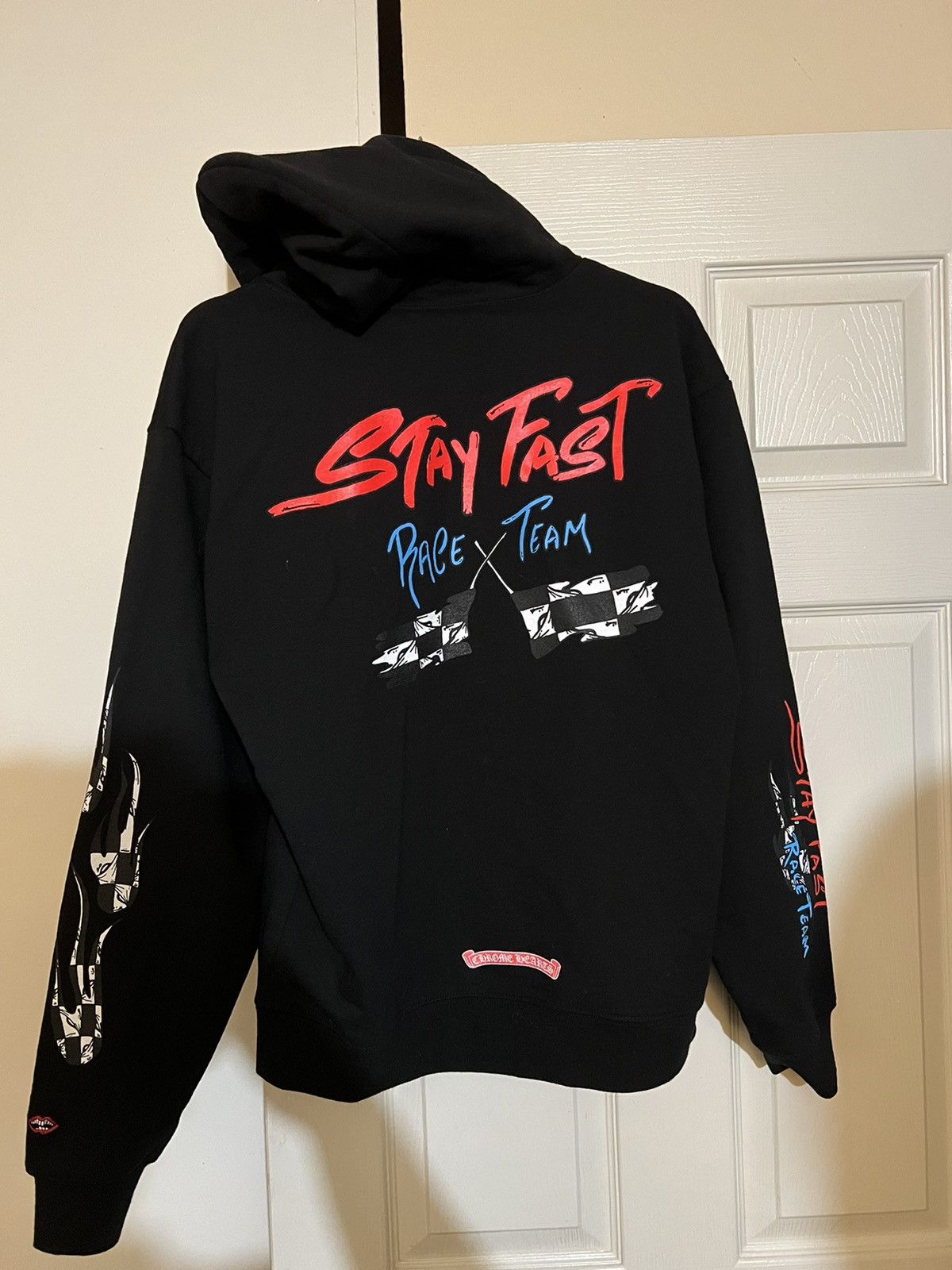 Chrome Hearts Chrome Hearts Matty Boy Stay Fast x Race Team Hoodie ...