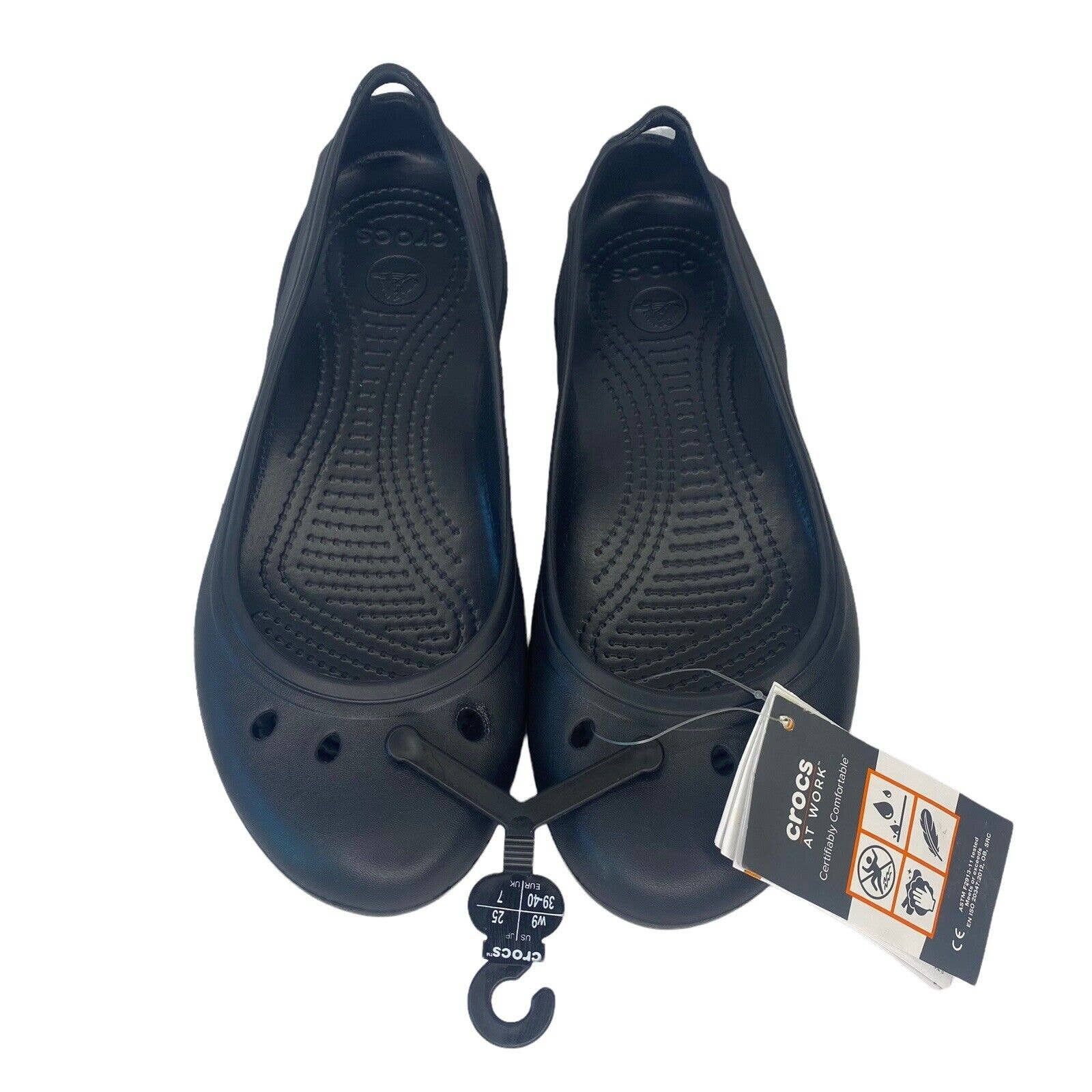Crocs Crocs Kadee Flat Sandals Women's 9 Black NEW Slip On Clog | Grailed