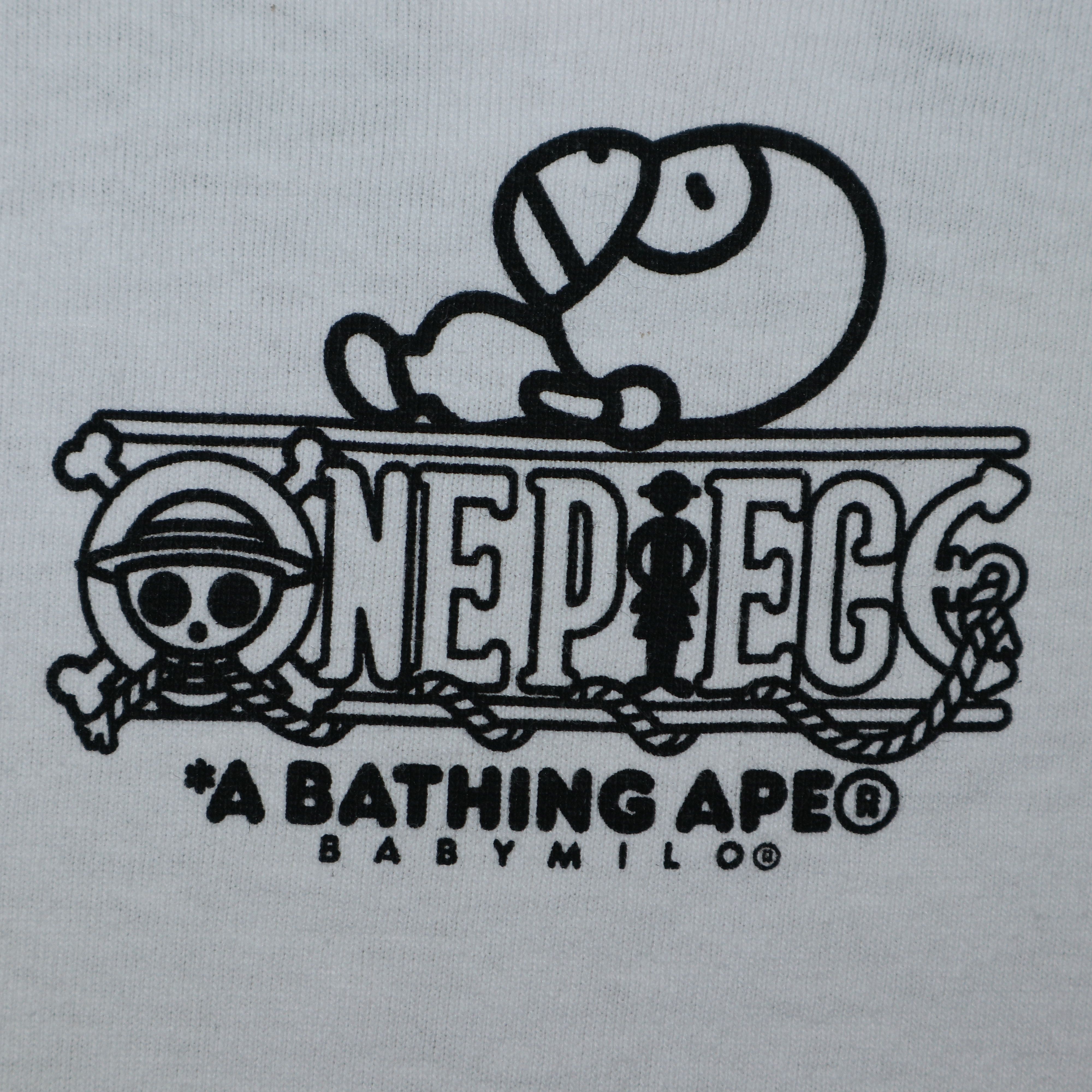 Bape × One Piece Bape x One Piece Baby Milo Nami & Nico Robin Tee | Grailed