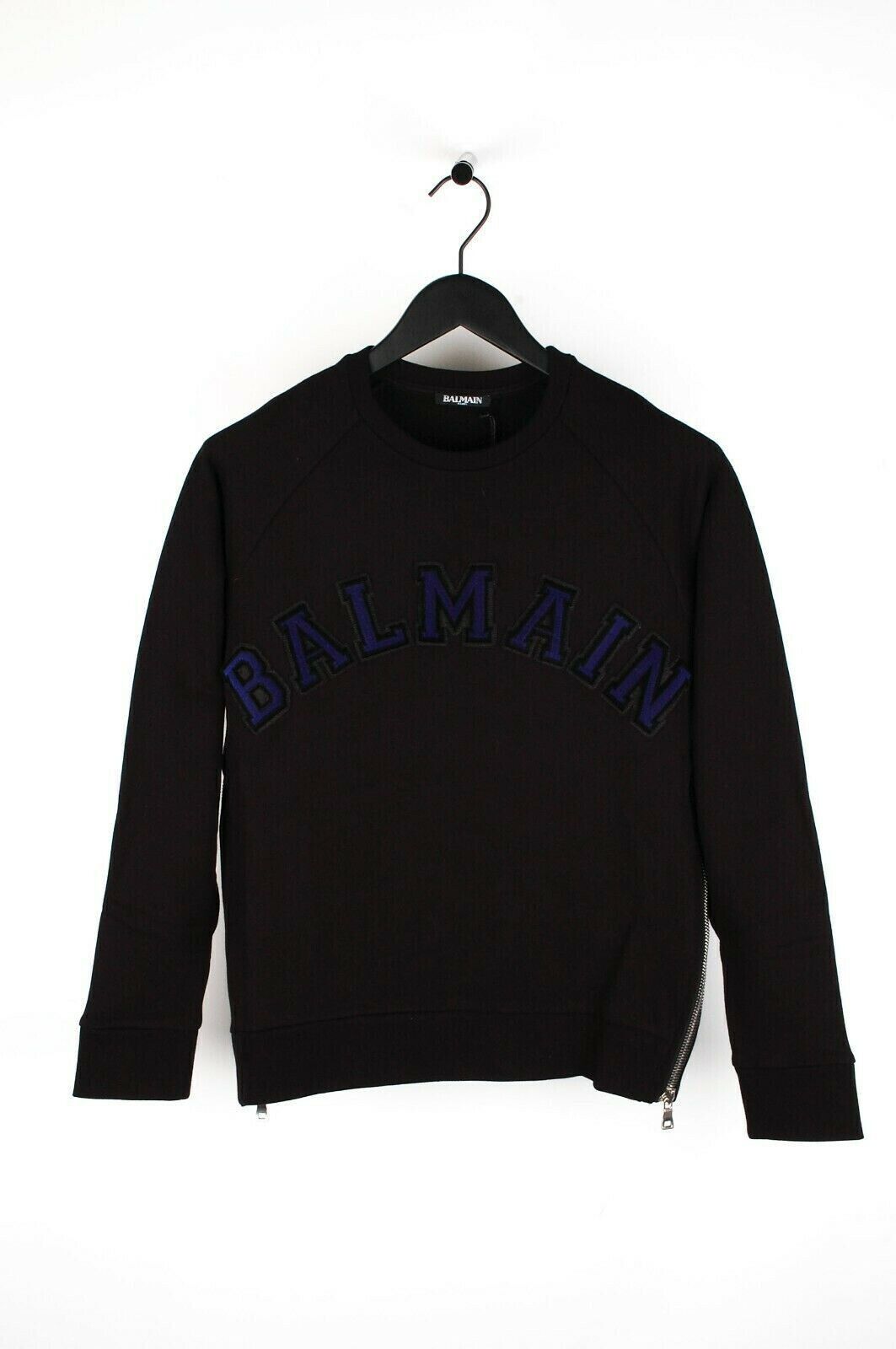 Balmain Original Balmain Sweater Zipped Black Men Jumper in size M ...