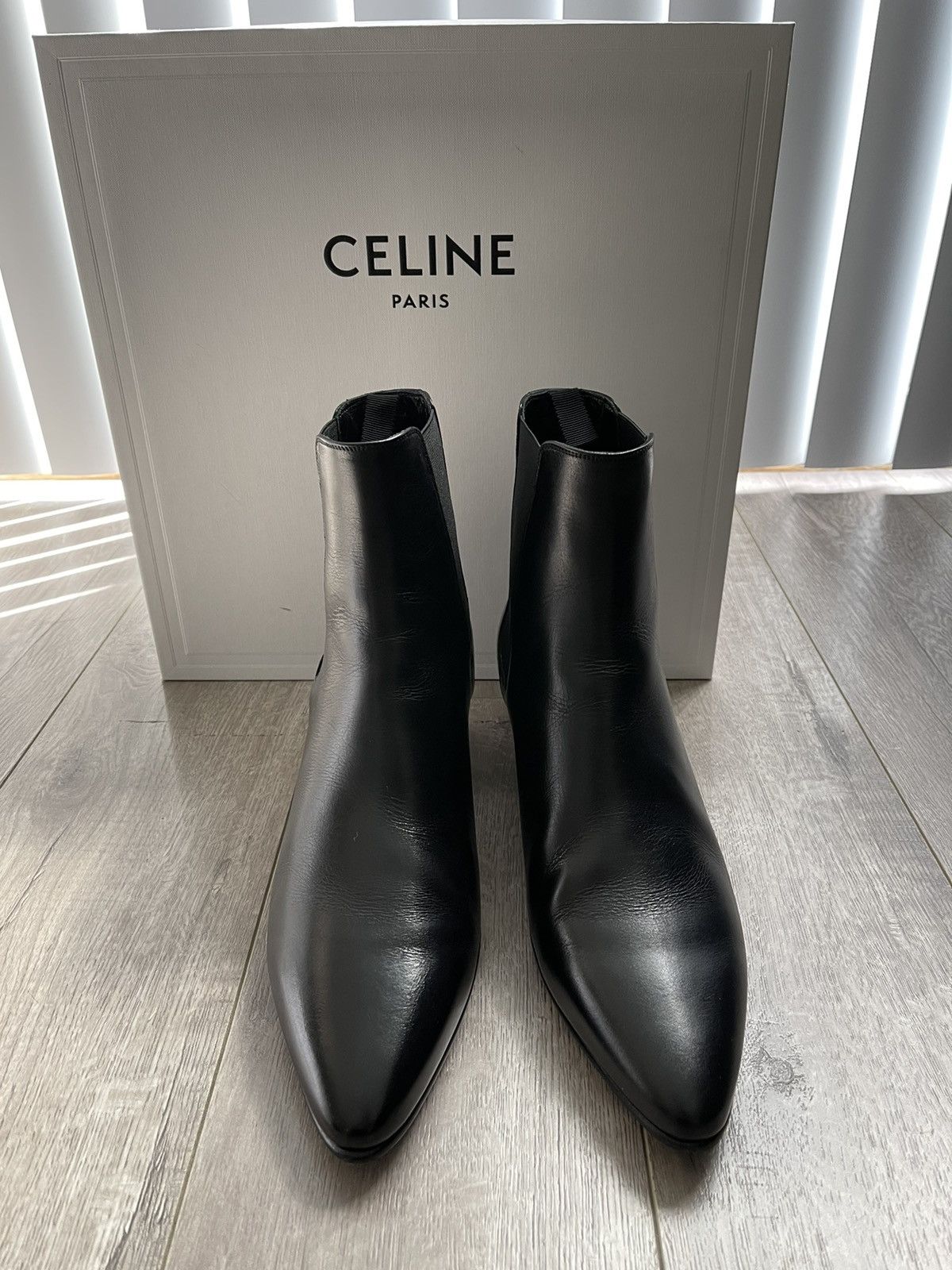 Celine Celine Jacno Chelsea Boots - Black | Grailed