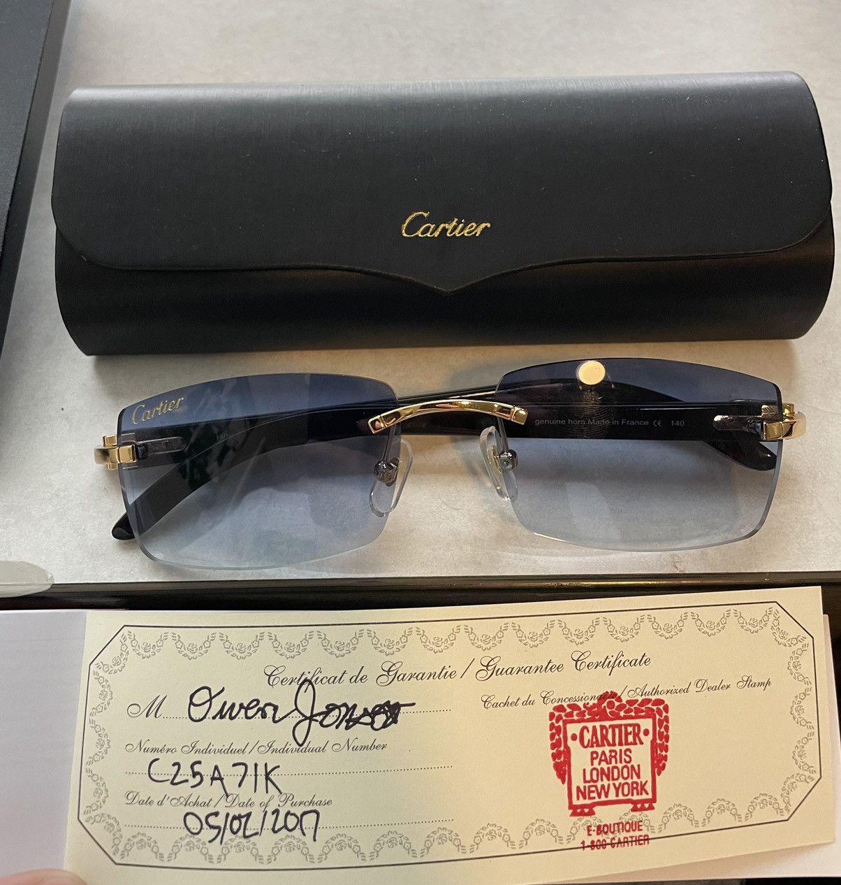 Cartier Cartier White Buffs | Grailed