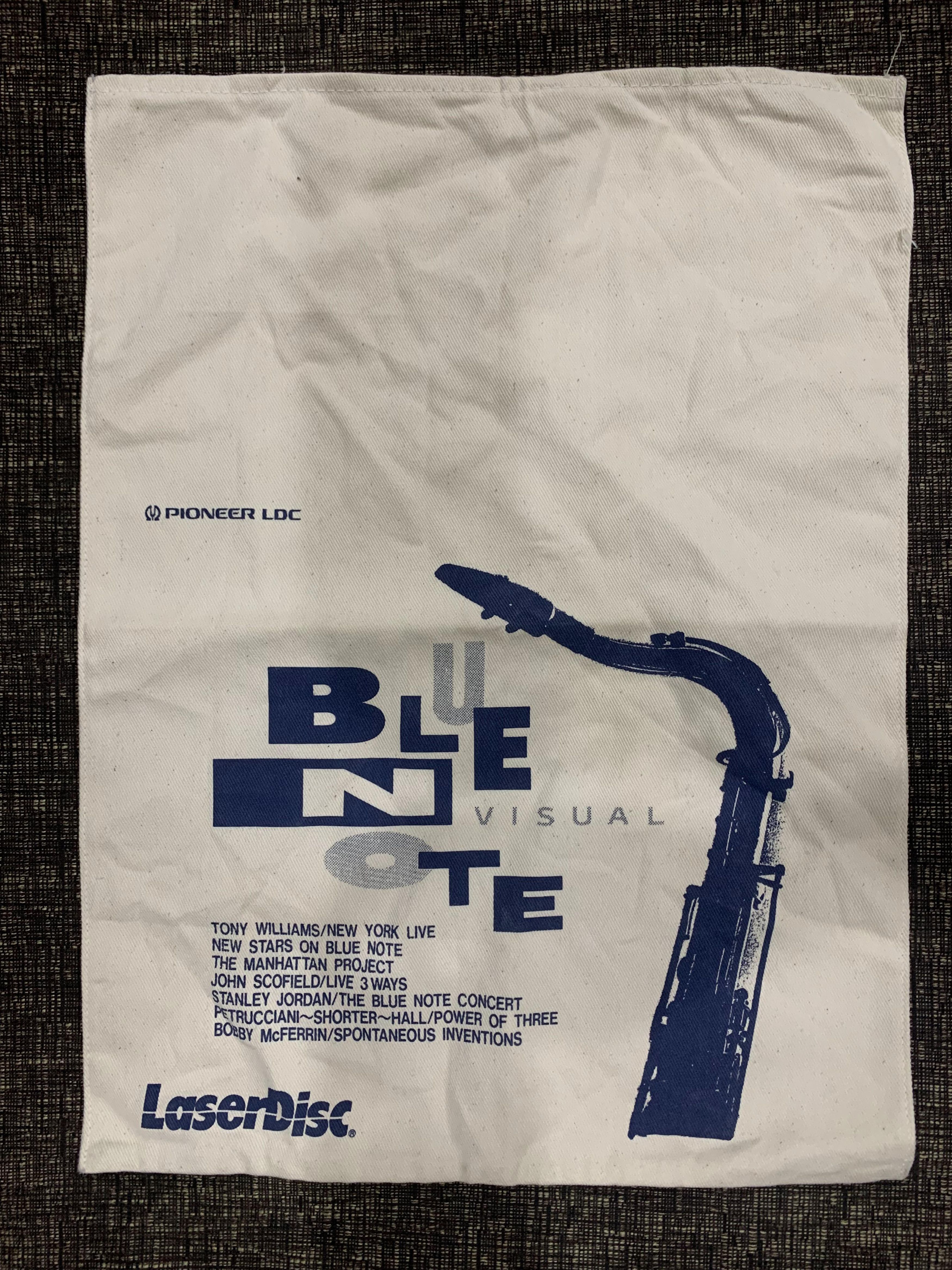 Vintage Blue Note Record label tote | Grailed