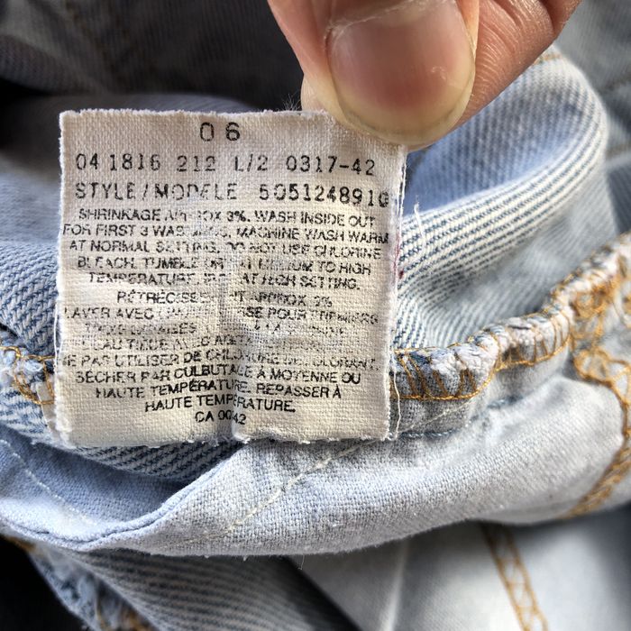 Vintage Vintage 80s Levis Jeans Light Wash Levis 512 Denim Pants Grailed