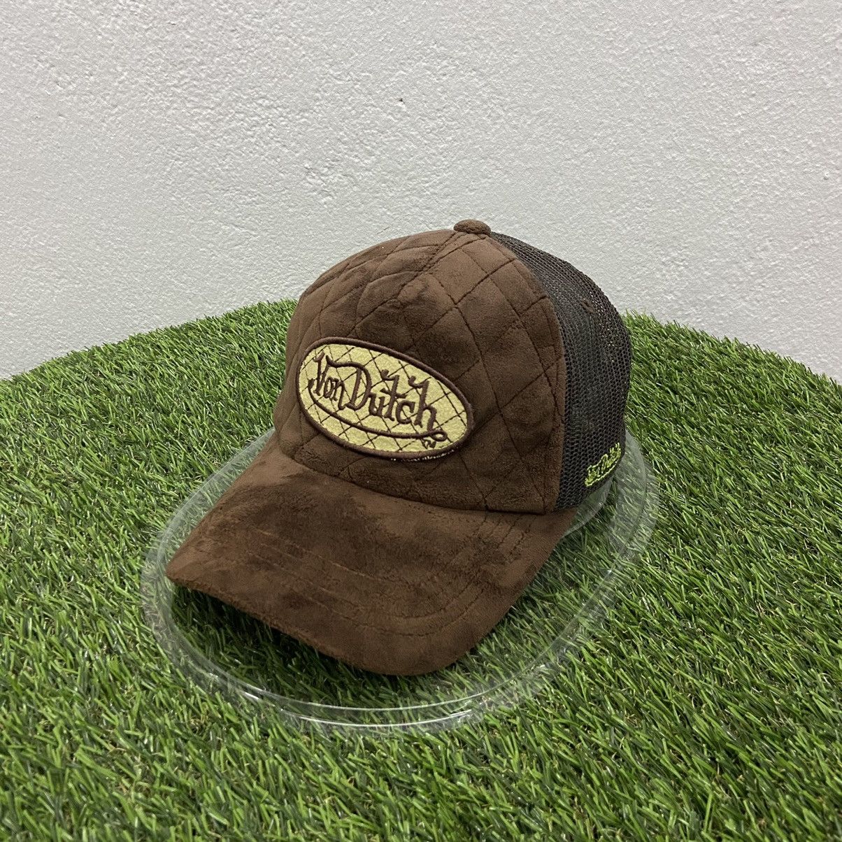 Von Dutch Rare Von Dutch Velvet Trucker Cap Snapback Hat | Grailed