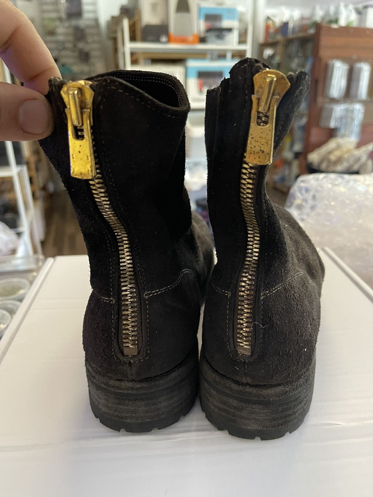 Guidi × Undercover Undercover x Guidi Brown Horse Suede Boots | Grailed