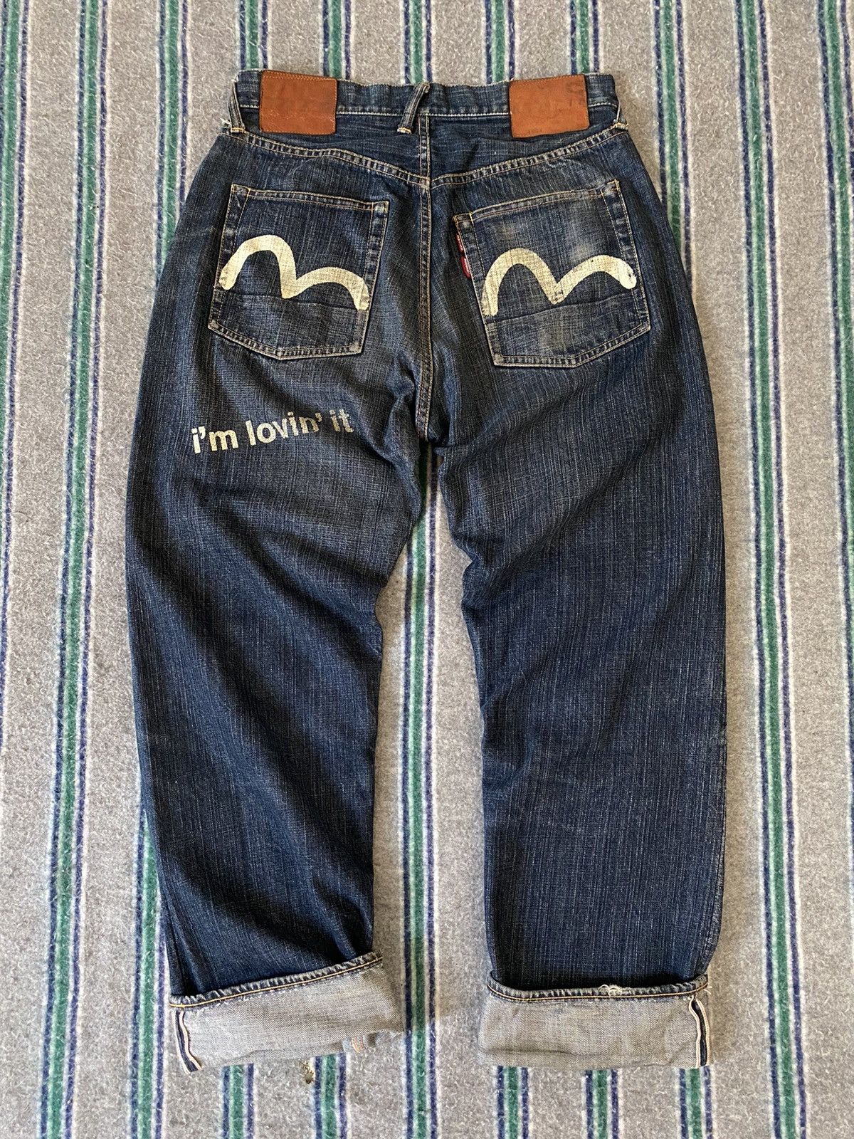 Evisu × Japanese Brand × Vintage Vintage Evisu X McDonald’s No.4 Selvedge Denim | Grailed