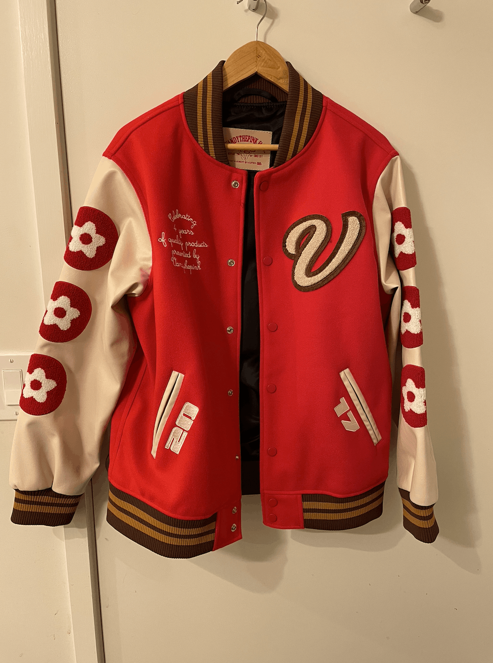 Vandy The Pink Vandy The Pink FUTURE 4th Anniversary Varsity Jacket ...