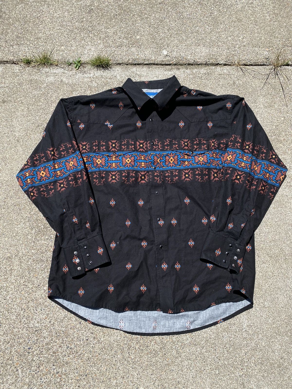 Vintage Vintage Wrangler Western Wear Button up Shirt | Grailed