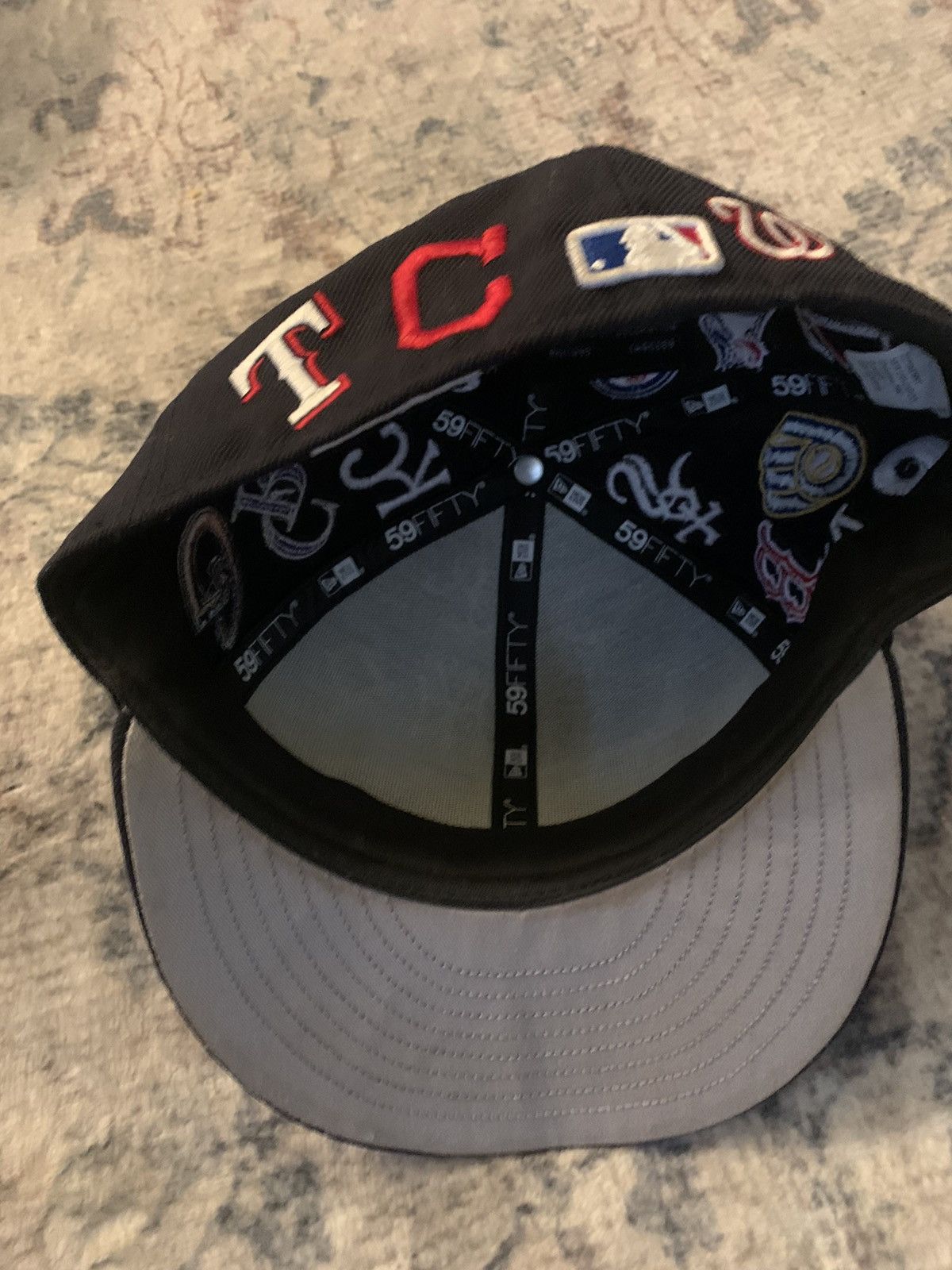 MLB × Supreme LAST DROP Supreme MLB New Era Fitted Hat | Grailed