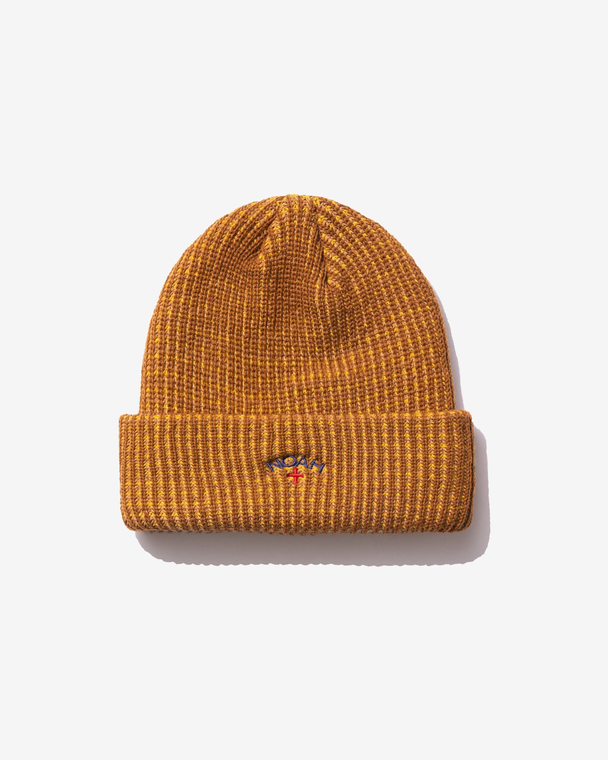 Noah NoahNY FW21 Tri-Color Beanie BROWN | Grailed
