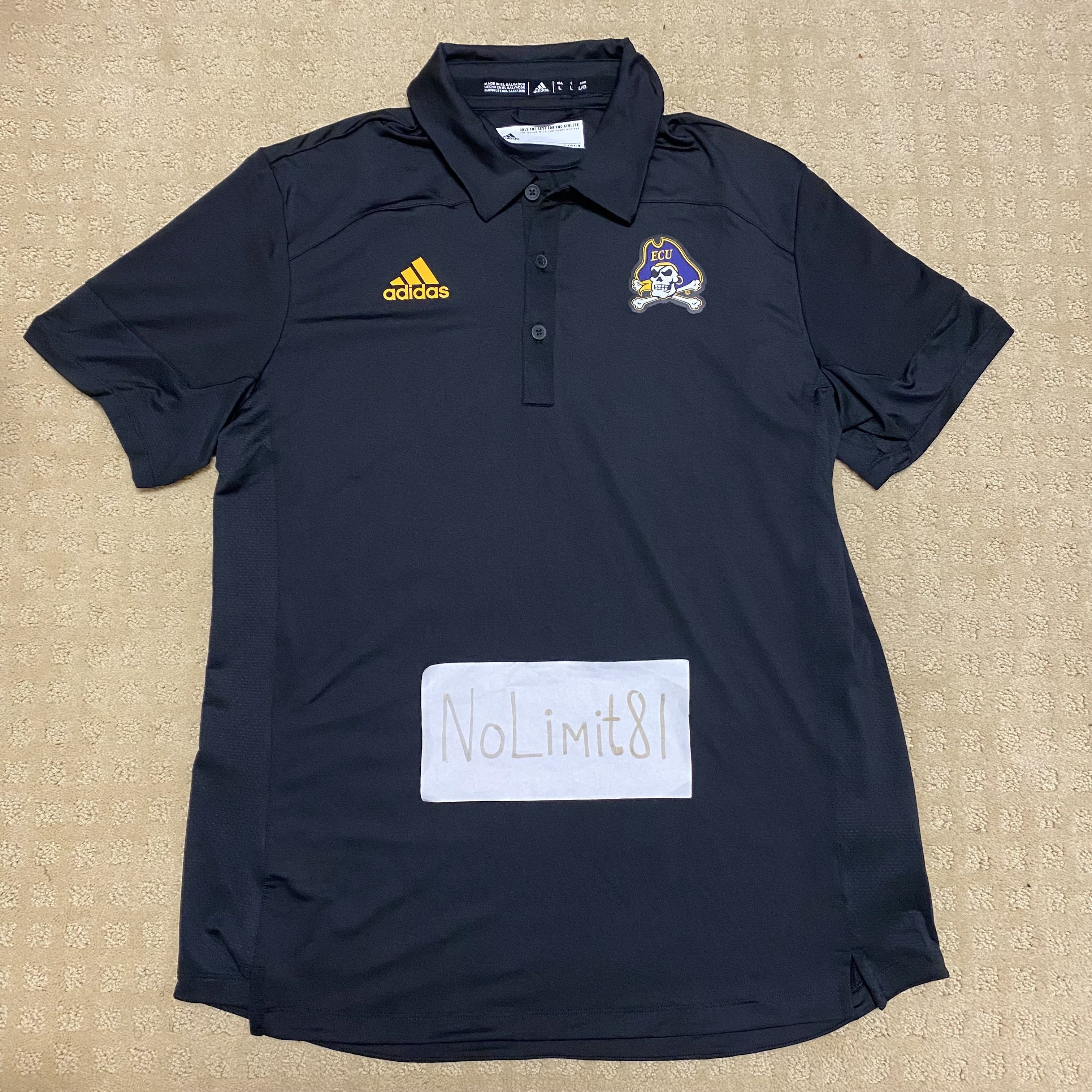 Adidas Adidas ECU Eastern Carolina University Athletic Polo Top | Grailed