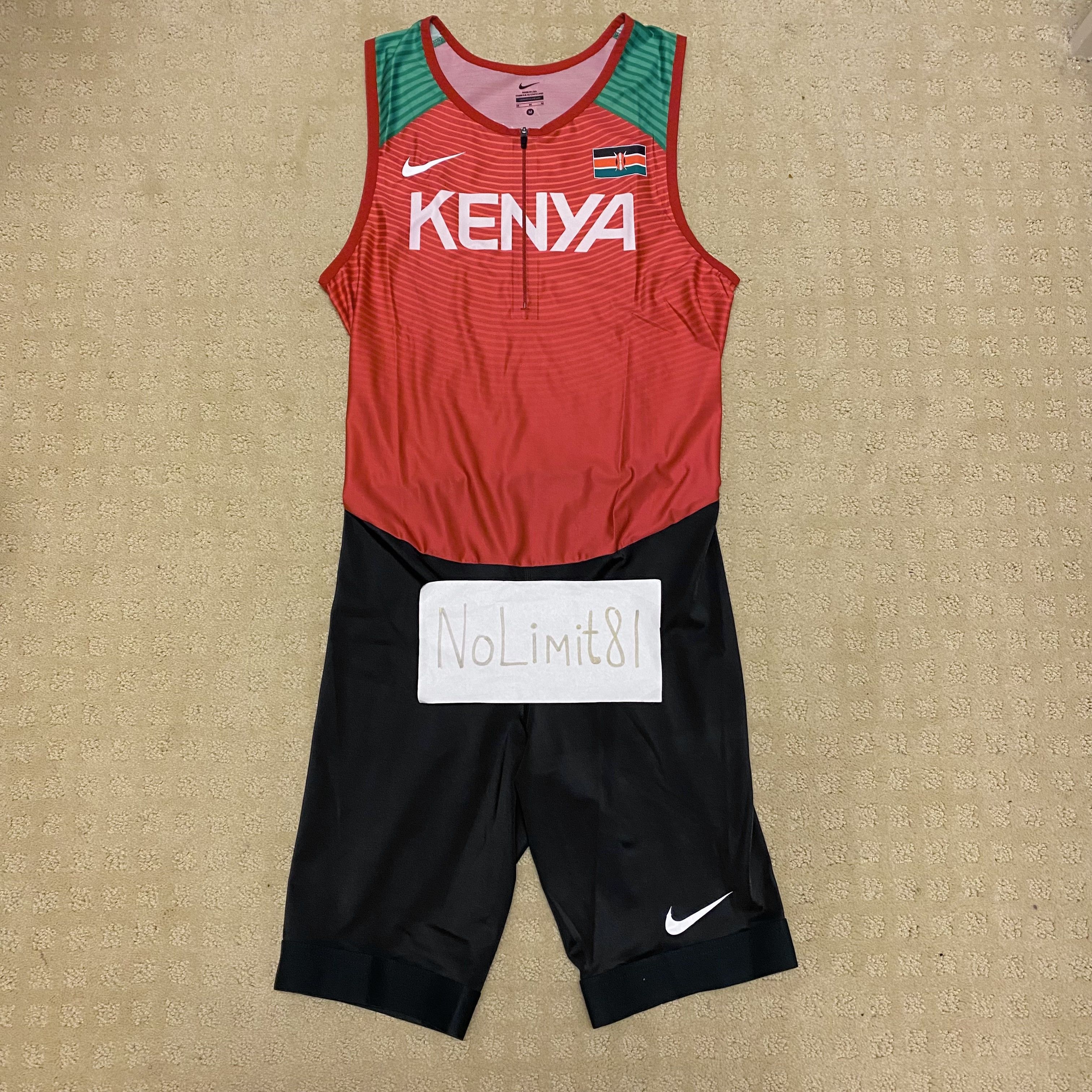 Nike New Nike Kenya Elite Pro Track and Field Speed Suit | Grailed