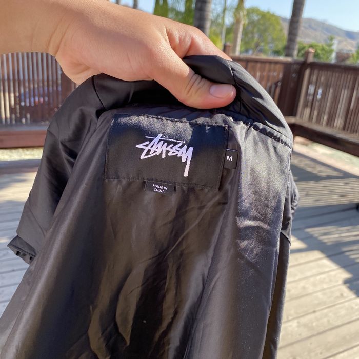 Stussy Stussy Black Windbreaker | Grailed