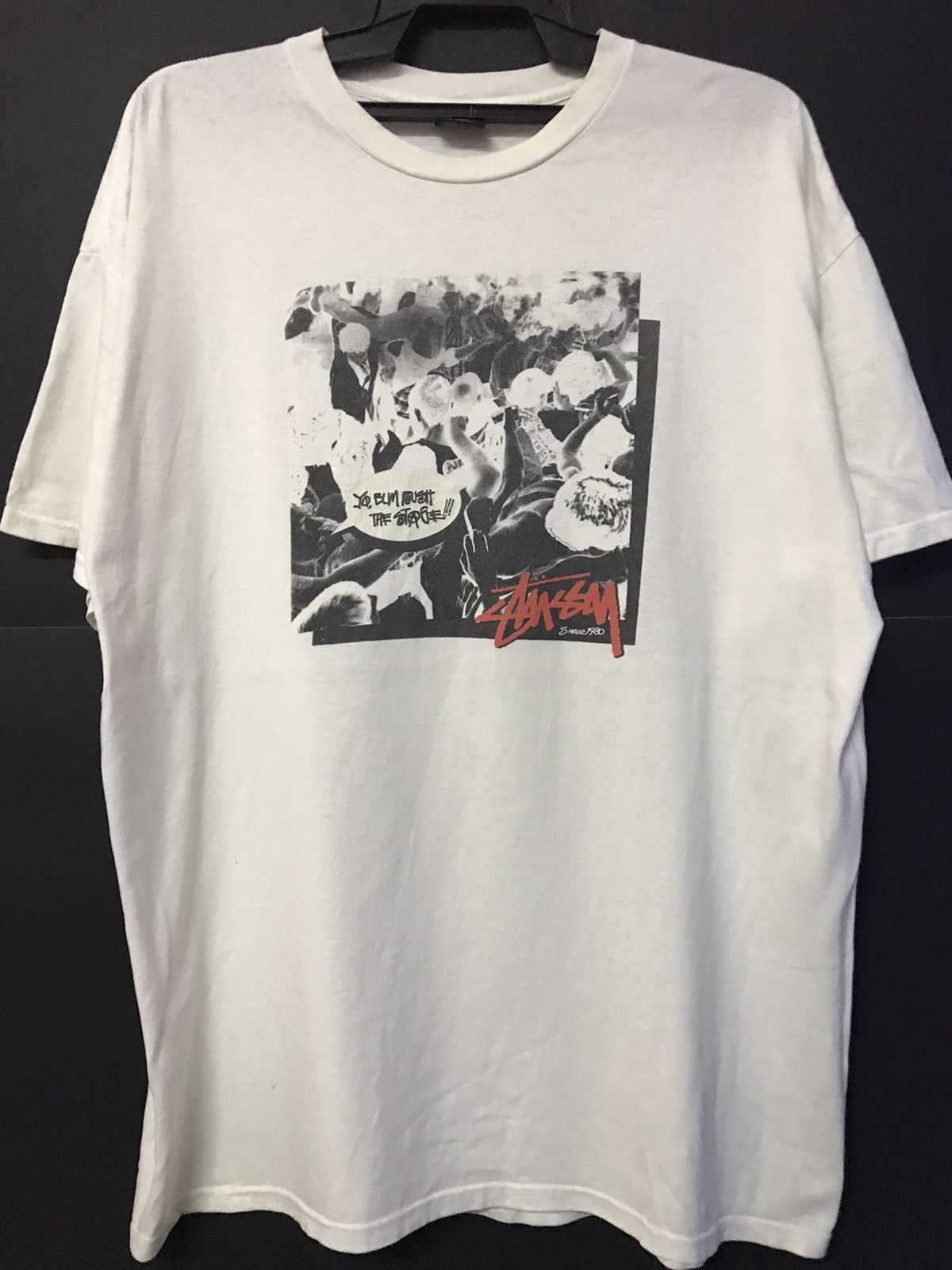 Streetwear × Stussy vintage Stussy Photo Tee On Consert | Grailed