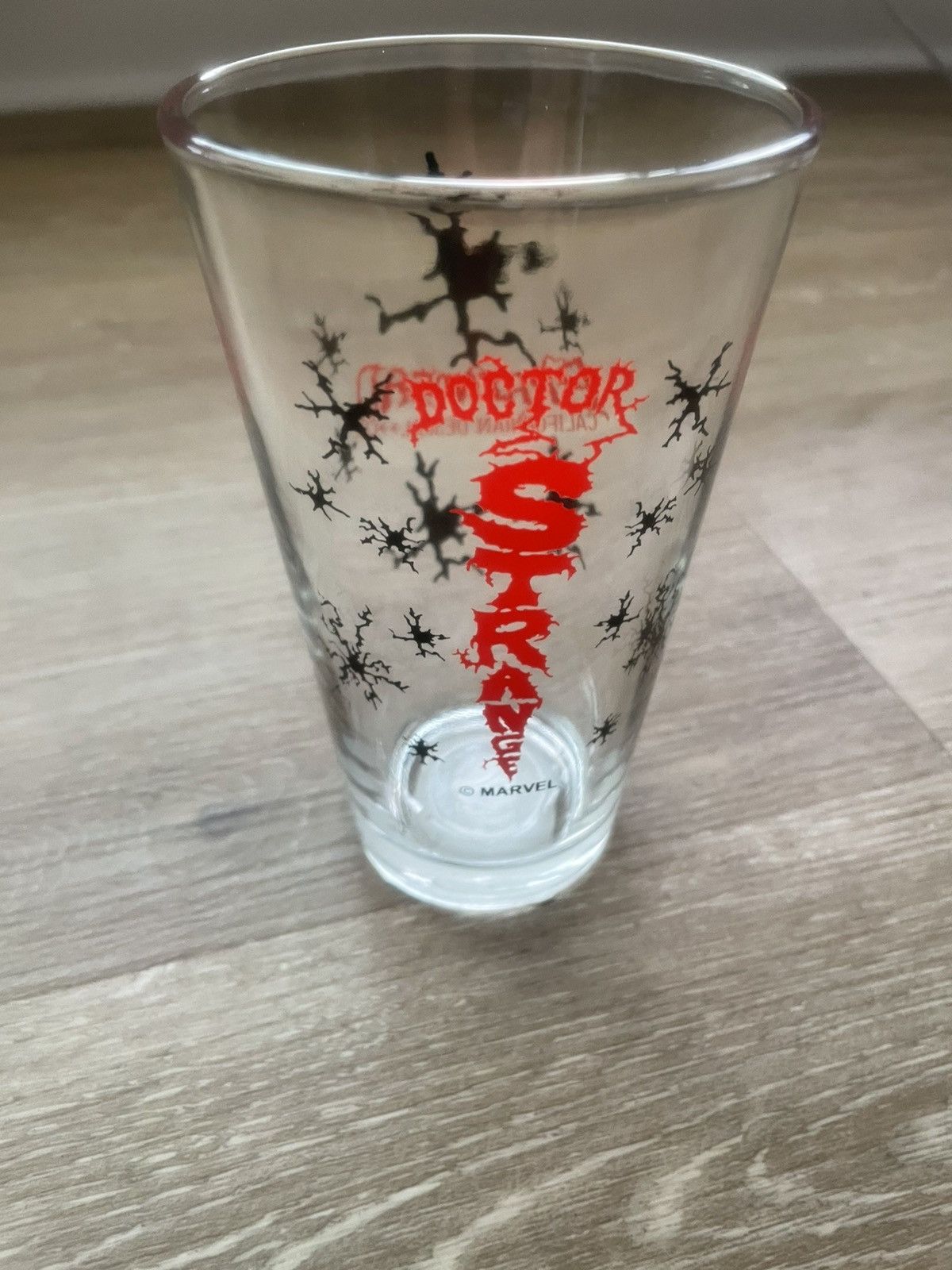 Marvel Comics Brain Dead x Doctor Strange Bolts Water Glass - Red ...