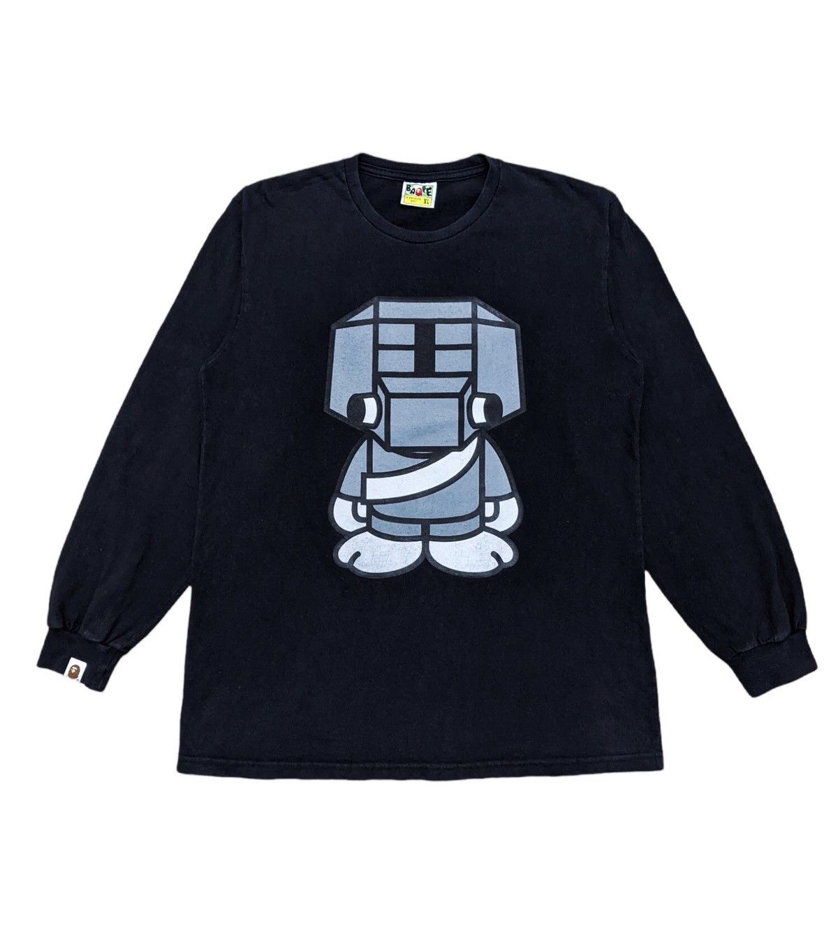 Bape BAPE BABY MILO ROBOT LS TSHIRT | Grailed
