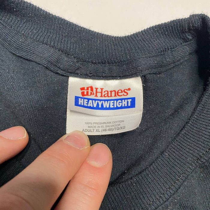 Hanes Black Michael Jackson Promo Shirt Hanes Heavyweight Tag | Grailed
