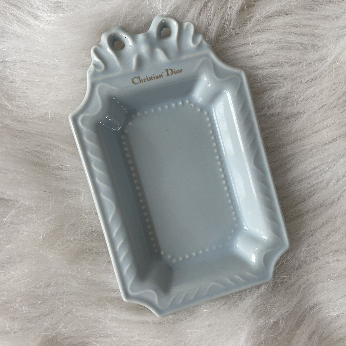 Dior × Vintage Christian Dior blue tray | Grailed