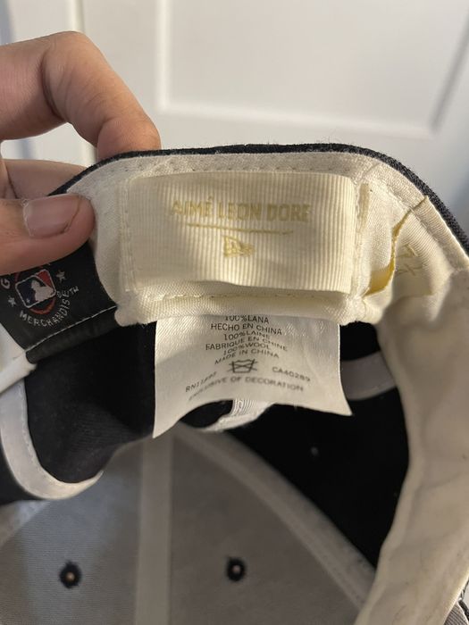 Vintage ALD X New Era Fitted Cap Navy 7 1/4 inch | Grailed