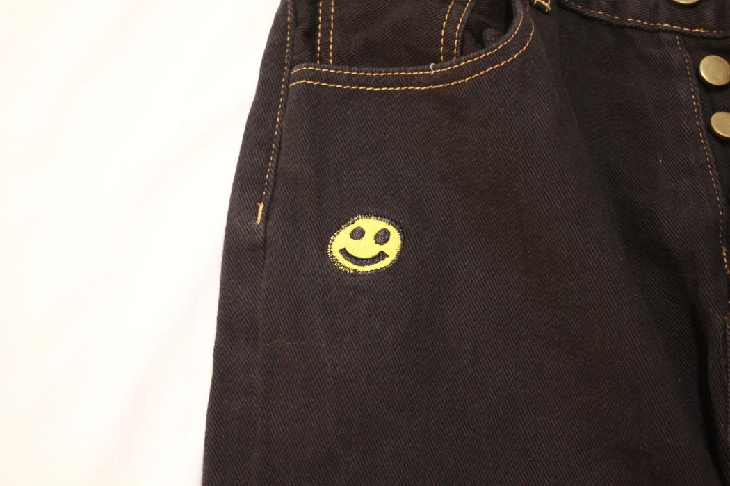 Golf Wang Embroidery Smiley Denim Jeans Black | Grailed