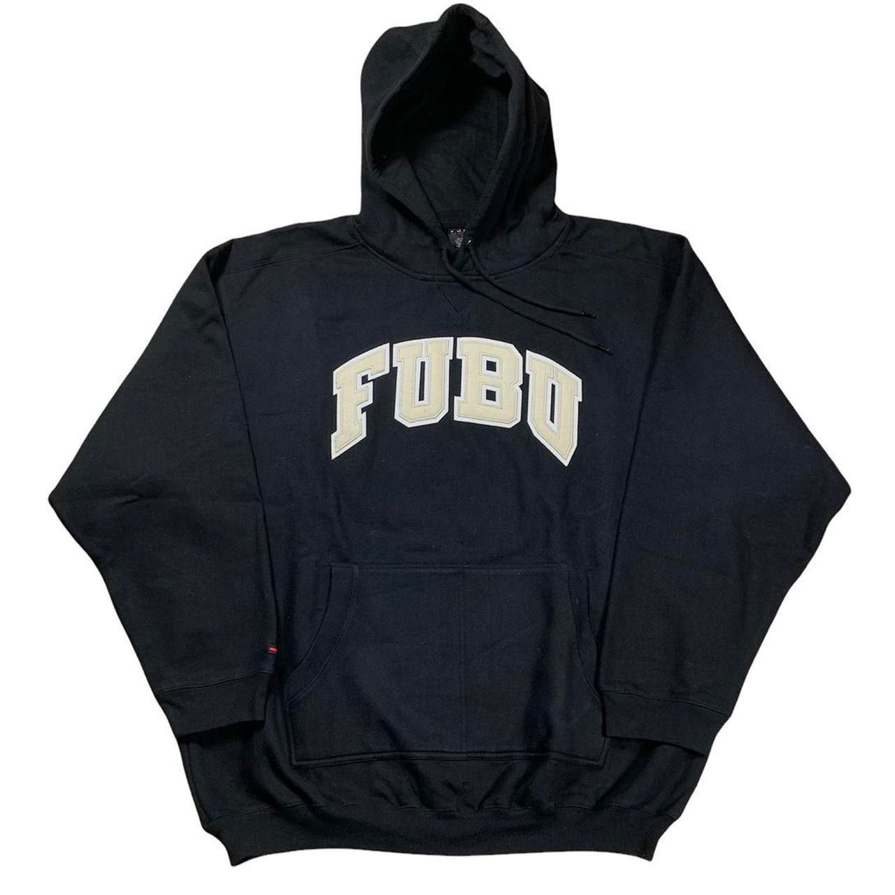 Vintage Fubu Vintage Spellout 90s Hoodie Retro Collage | Grailed