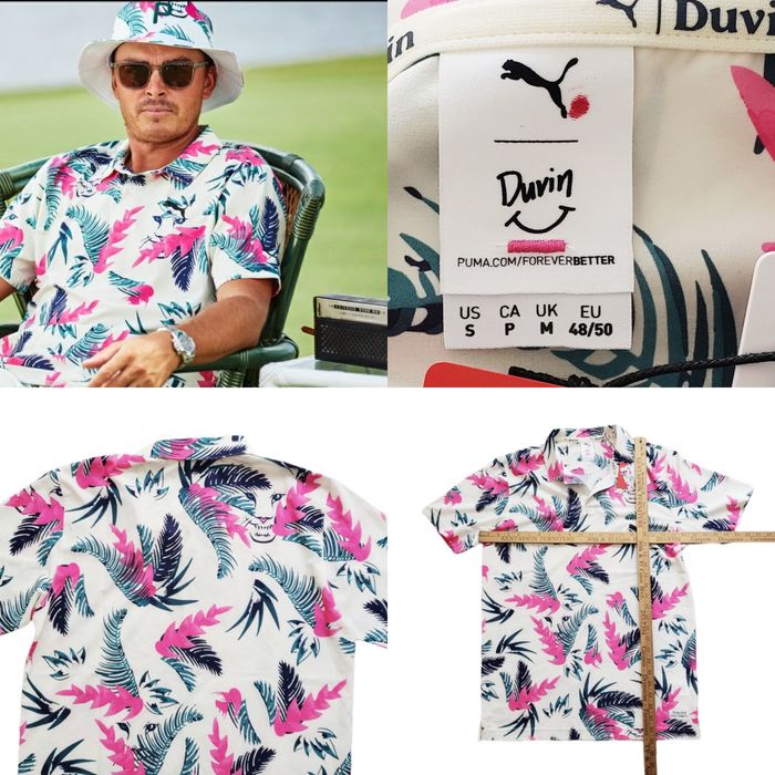 Very Rare New Puma X Duvin Polo Golf Unisex Men's SZ Small Exclusive ...
