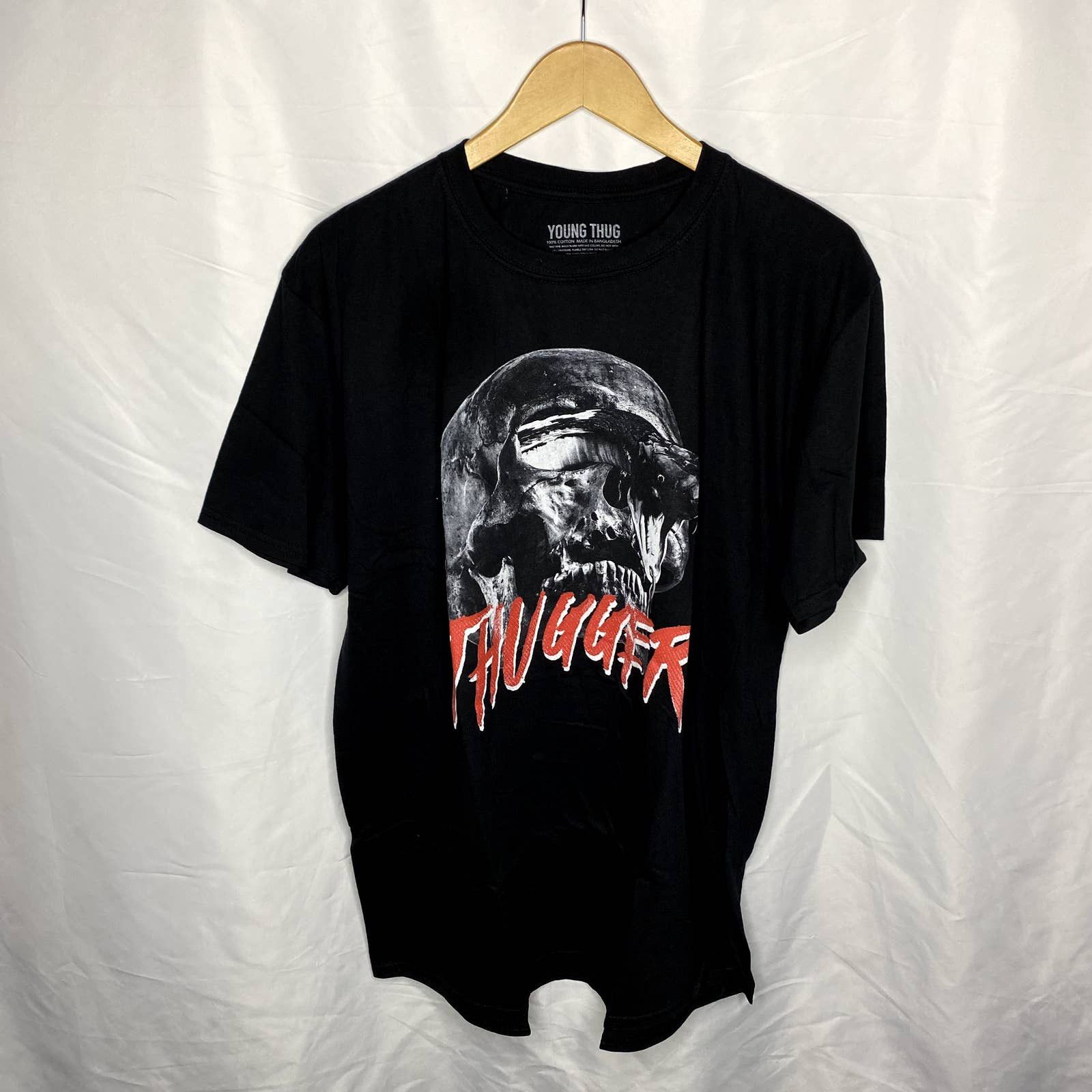 Young Thug YSL Slime Skull Thugger Hip Hop Rap Tour Merch Tee | Grailed