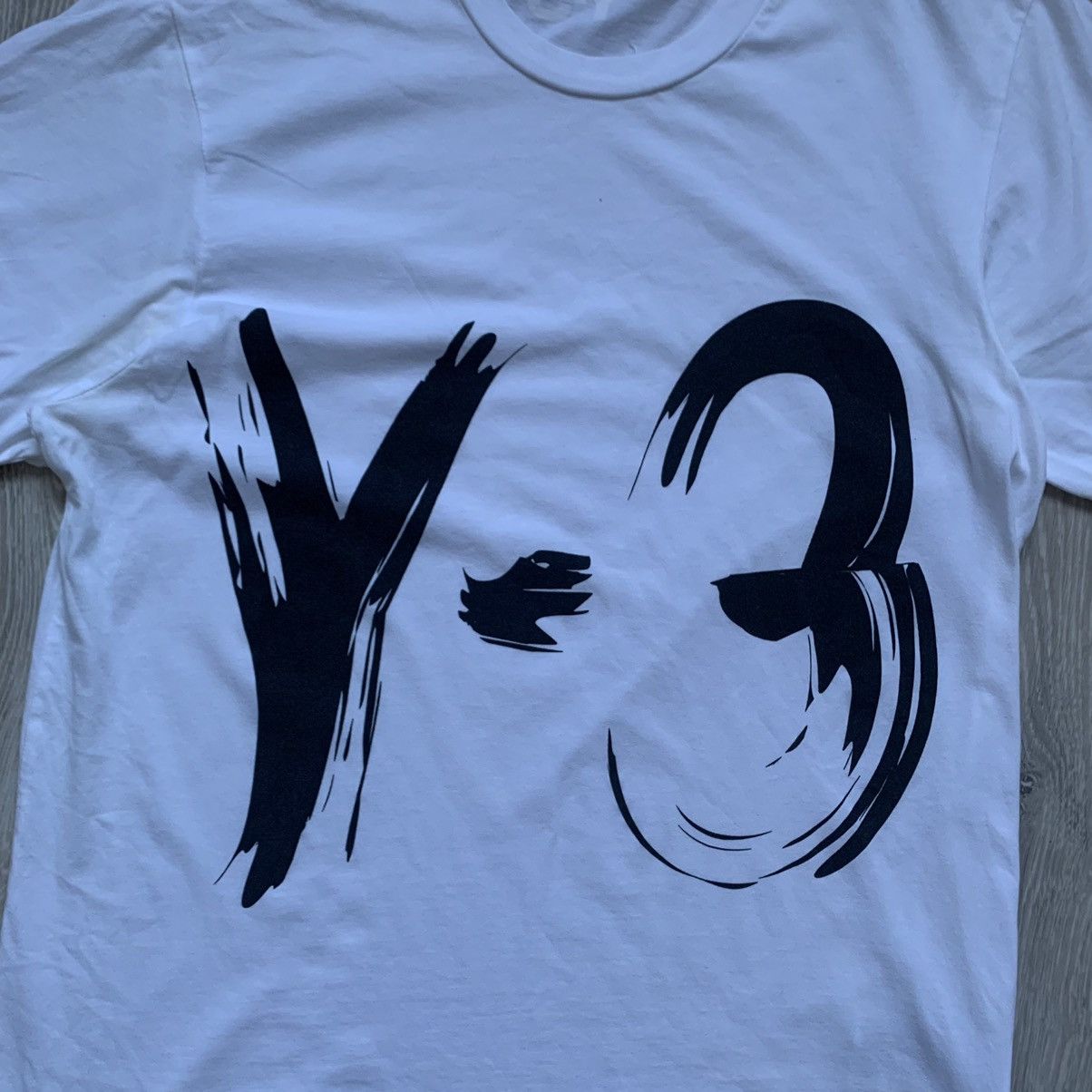 Adidas Y-3 Logo Tee | Grailed