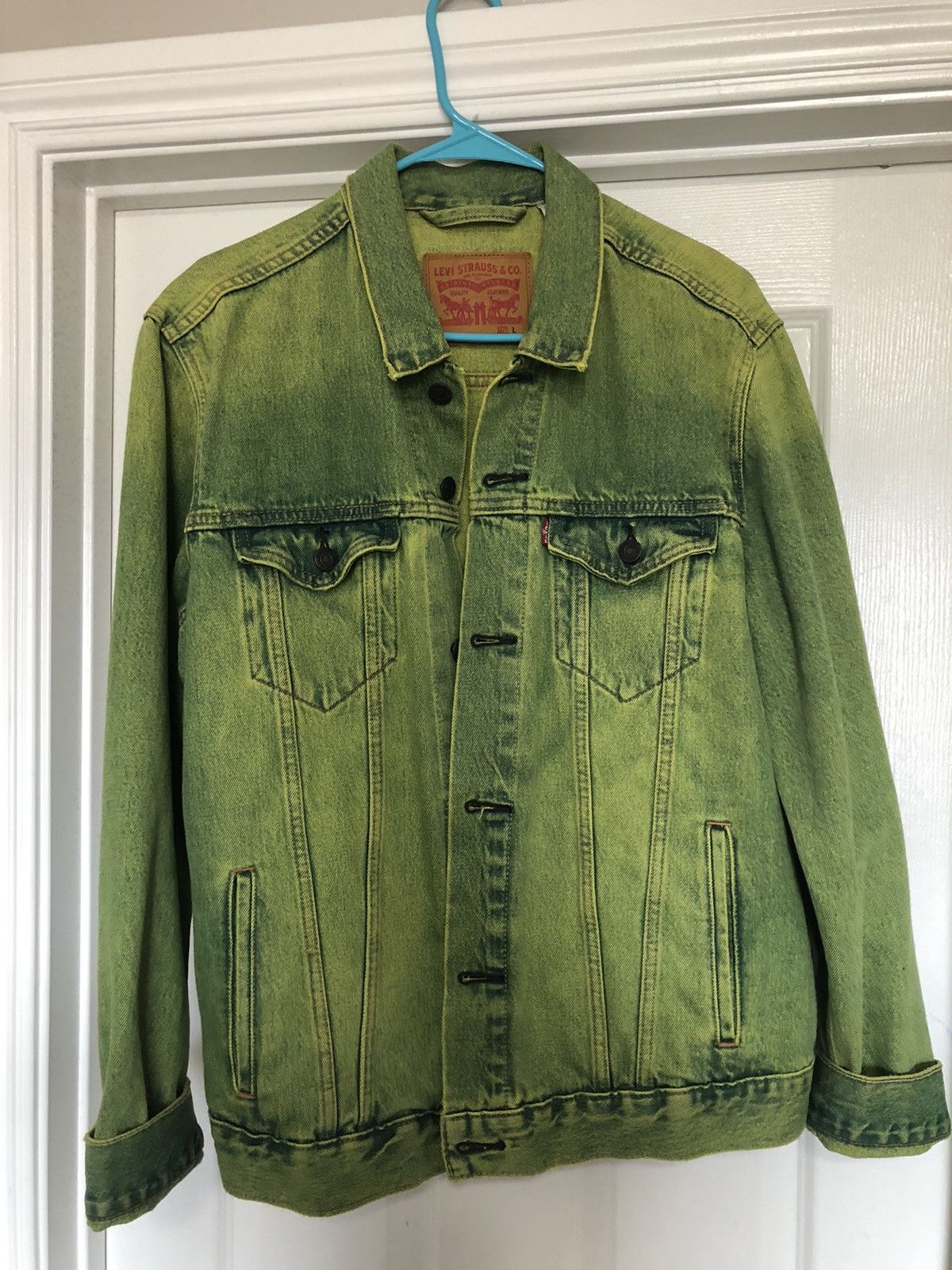 Levi's × Levi's Vintage Clothing × Vintage Mens Levi’s slime lime green ...