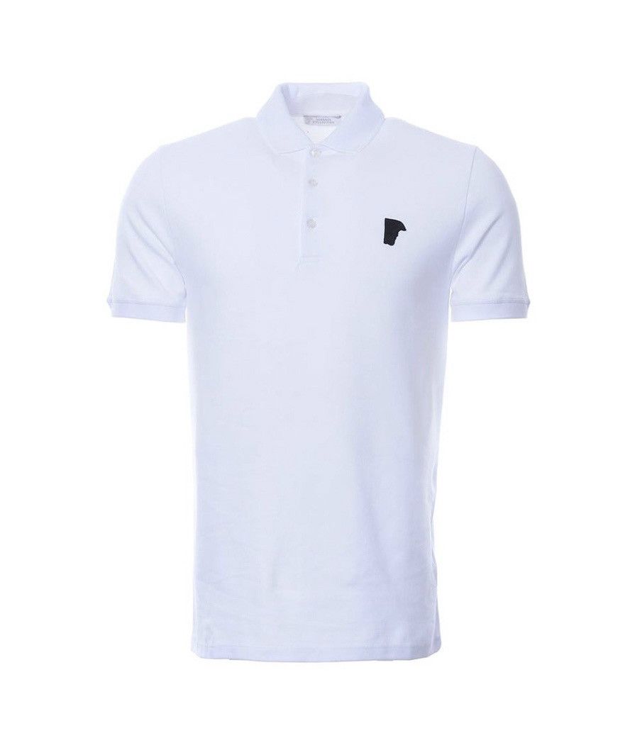 Versace Versace Collection Half-Face Medusa Logo Polo Shirt | Grailed
