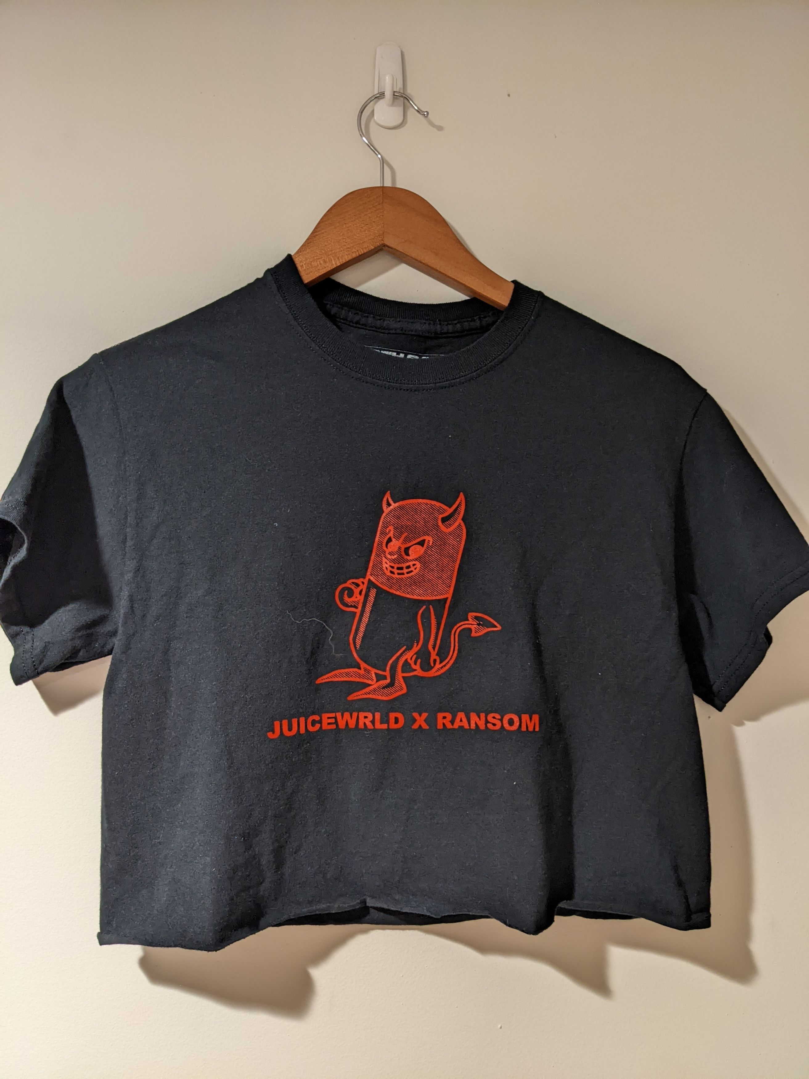 Streetwear Juicewrld x Ransom Collab Devil Pill Death Race T-Shirt ...