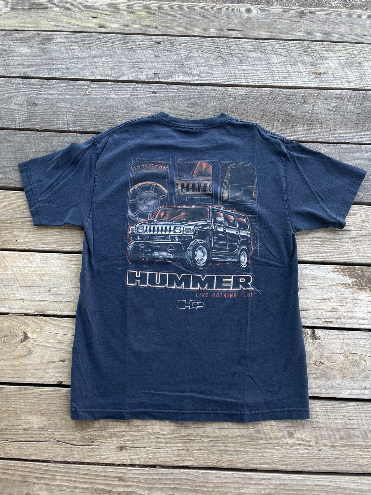 Vintage Vintage Faded Hummer Car T Shirt | Grailed