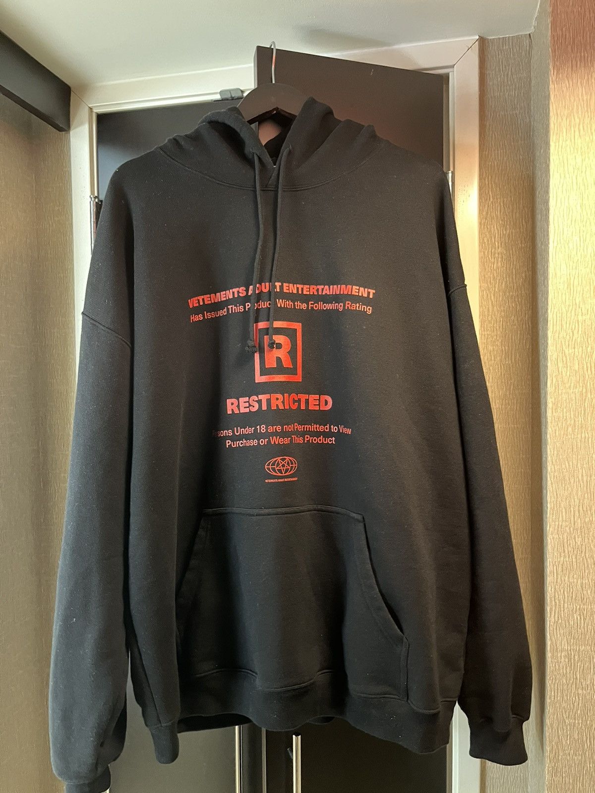 Vetements Restricted R Pentagram Hoodie | Grailed