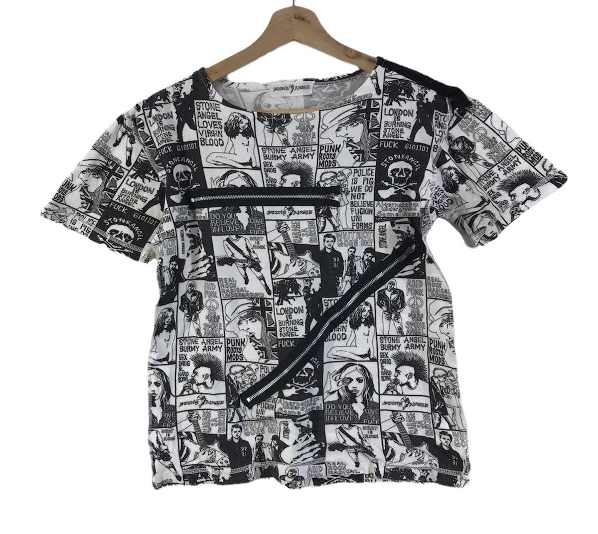 Vintage (471) stone angle virgin blood x rare | Grailed