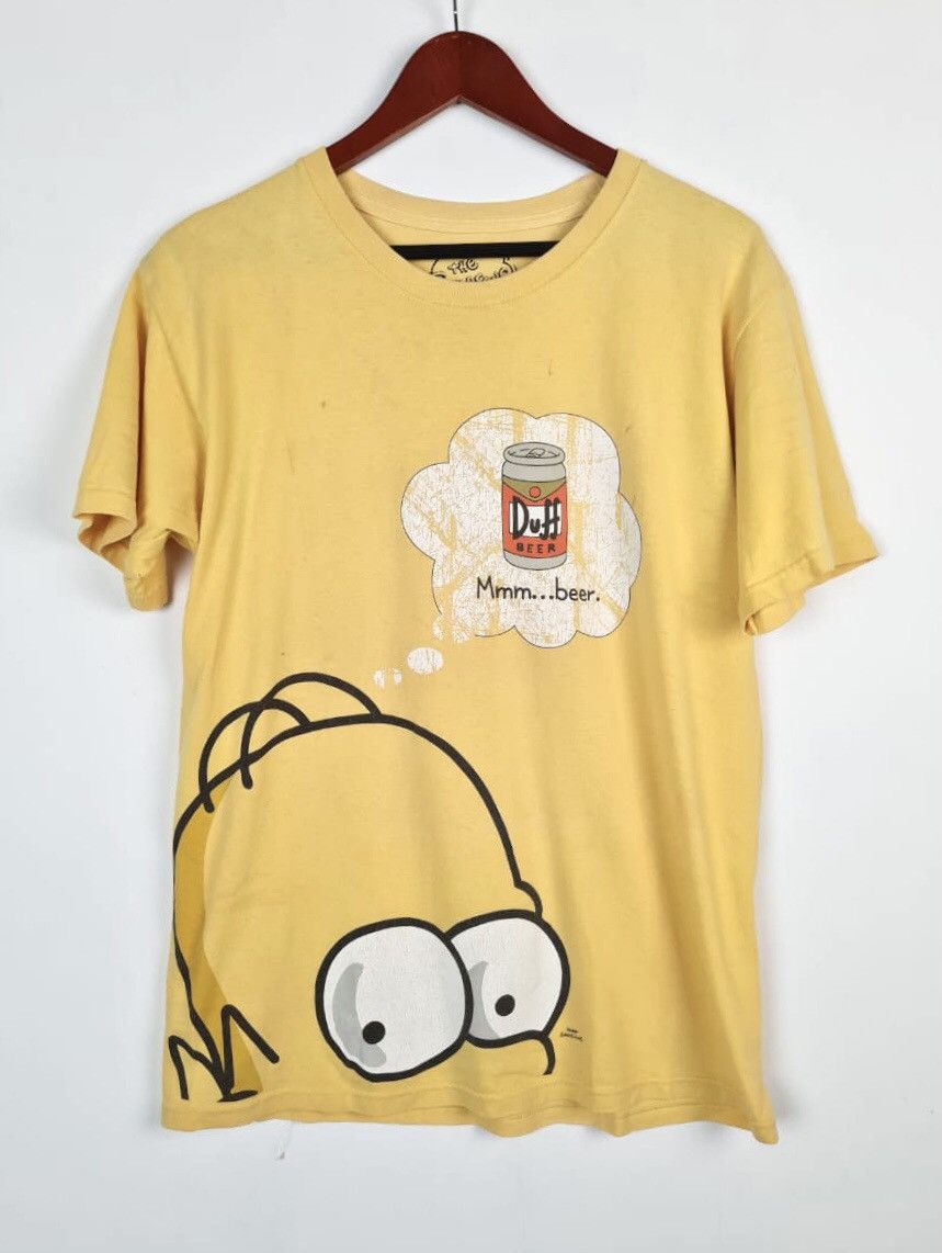 The Simpsons × Vintage Retro 2012 the simpsons Homer Simpson faded t ...