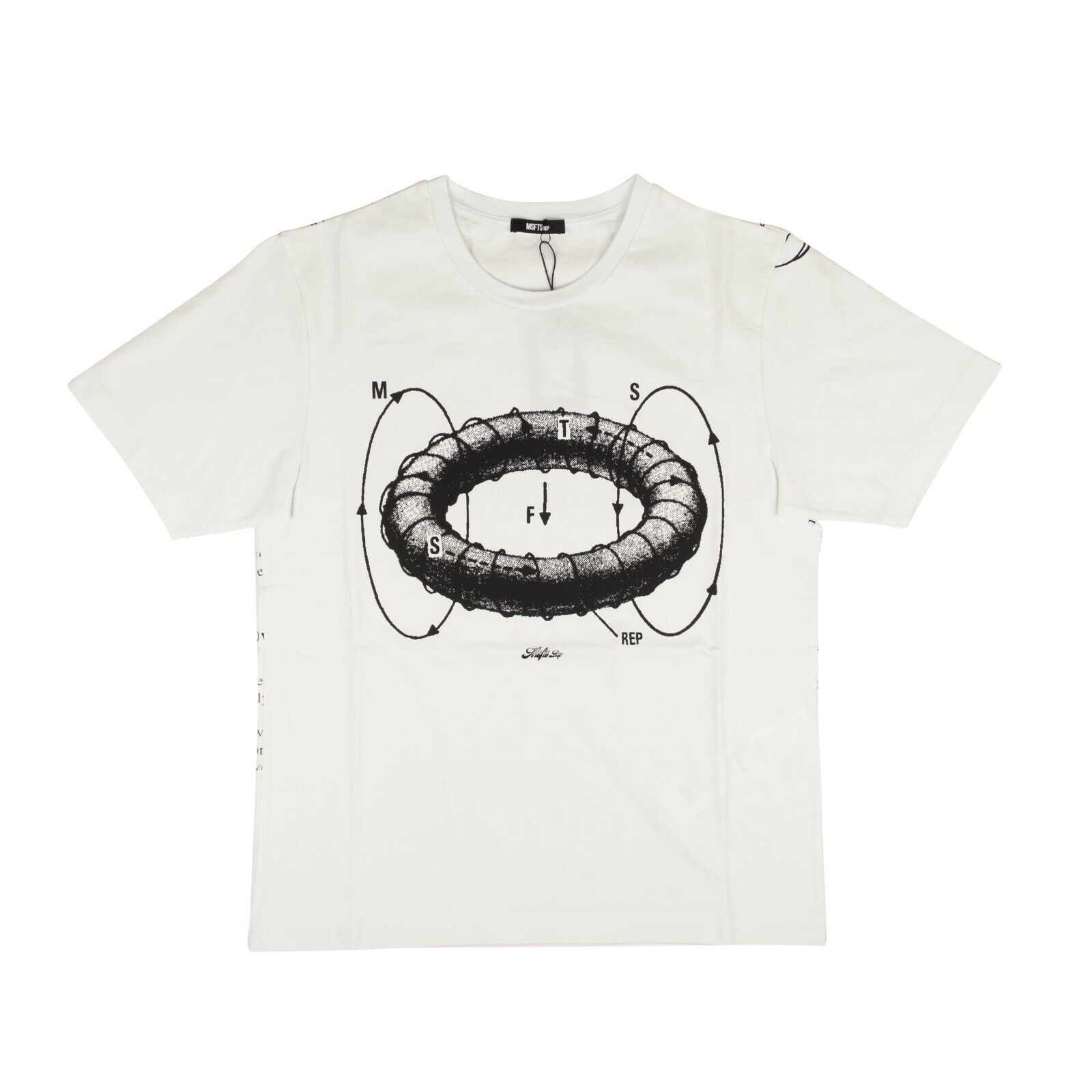 Msftsrep White Anti-Gravity Short Sleeve T-Shirt Size S | Grailed