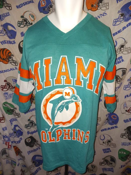 Vintage Vintage 1990s Miami Dolphins Logo 7 NFL Football Shirt | Grailed