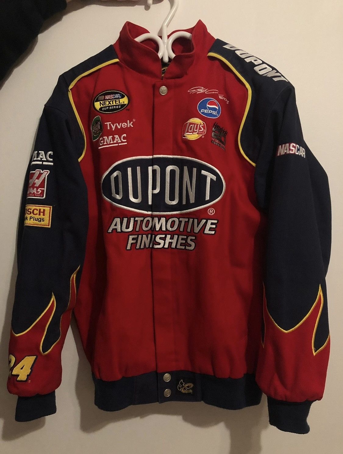 DuPont × NASCAR Vintage DuPont NASCAR Race Jacket | Grailed